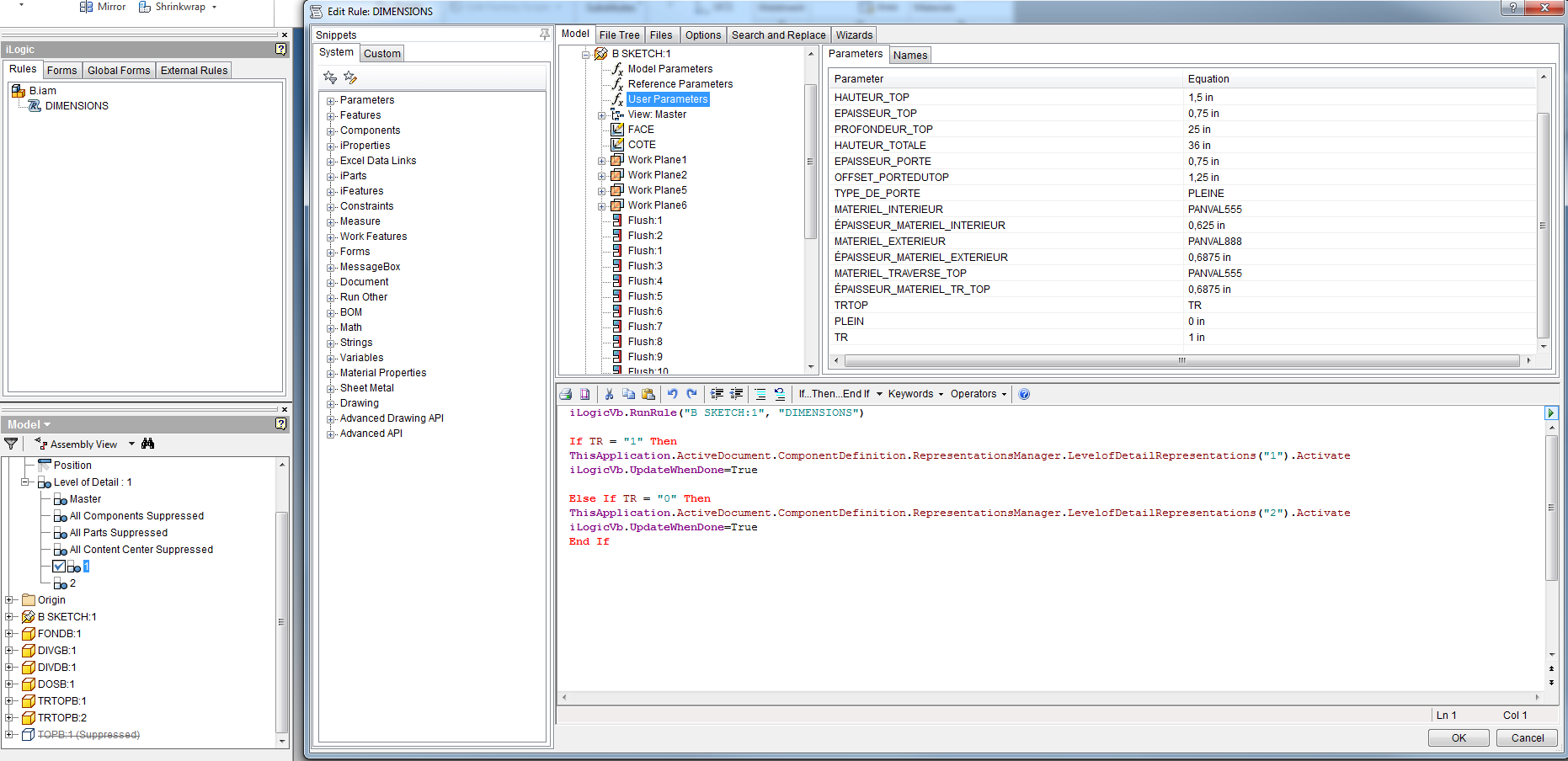 Solved: iLogic workflow for suppressing / excluding components - Autodesk Community