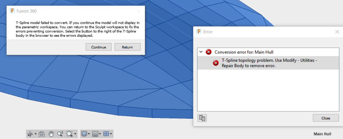 Solved: T Spline Topology Problem: Unable to Convert - Autodesk Community