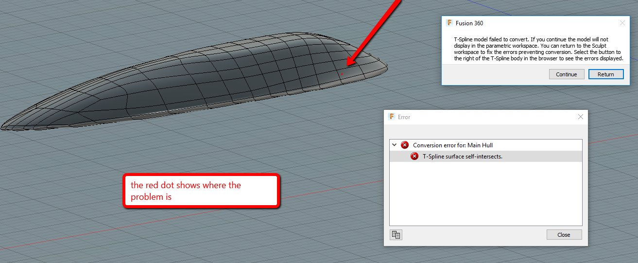 Solved: T Spline Topology Problem: Unable to Convert - Autodesk Community