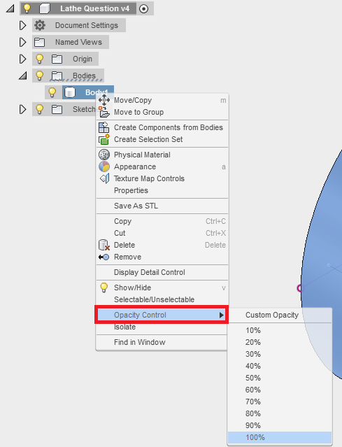 Solved: After I extrude my sketch it appears semi opaque. How can I ...