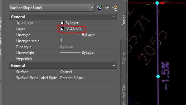 Solved: Surface Slope Label on Layer not in style - Autodesk Community