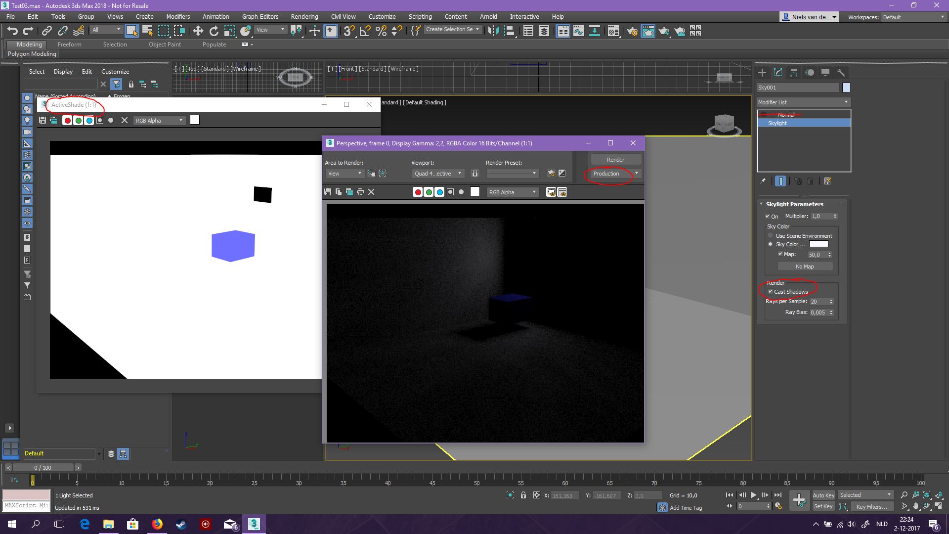Solved: Problems with lighting (Student version of 3ds max 2017 ...