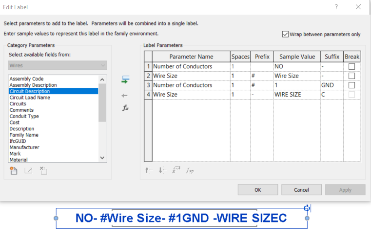 Revit Electrical Wire Tag Format Issue - Autodesk Community
