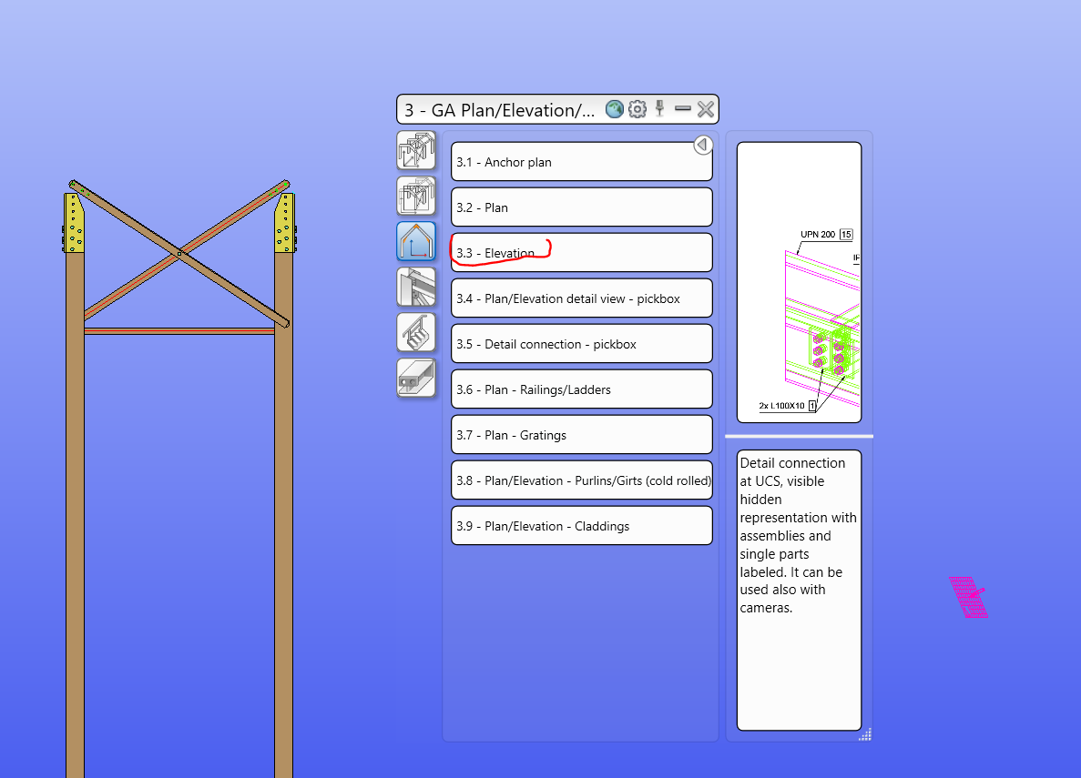 Solved: Impossible to create elevation and detail connection drawing ...