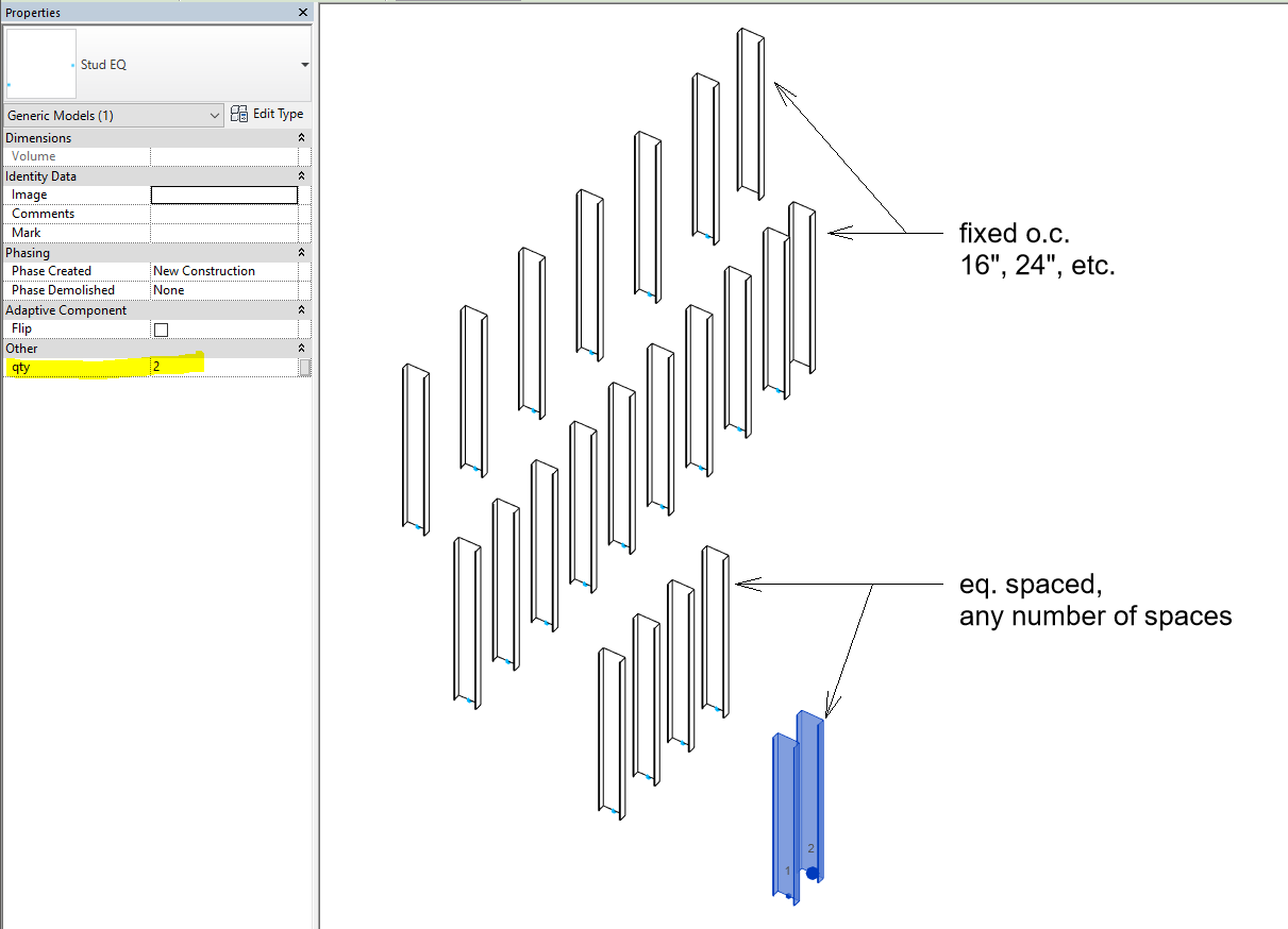 Line based Stud Wall Family - Autodesk Community