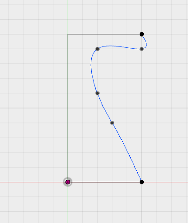 Spline and lines drawn not forming shape - Autodesk Community