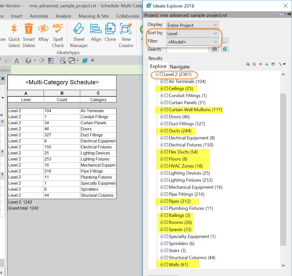 Solved: Find elements tagged to level - Autodesk Community