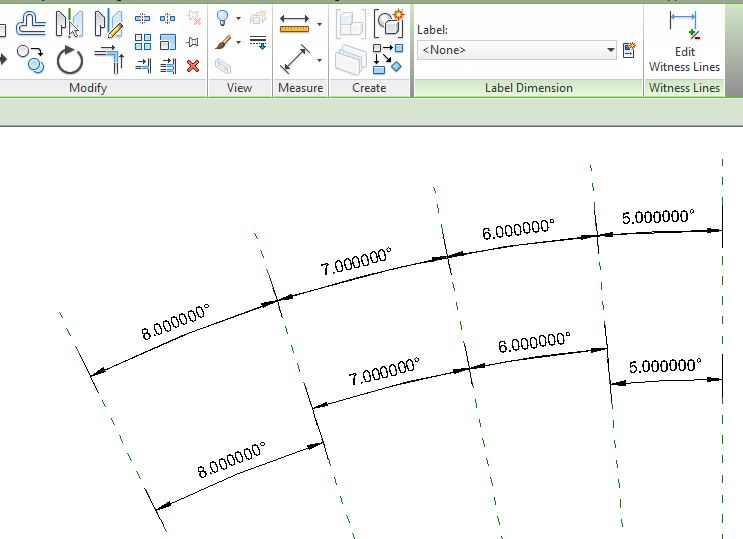 Angular dimension: Edit Witness Lines - Autodesk Community