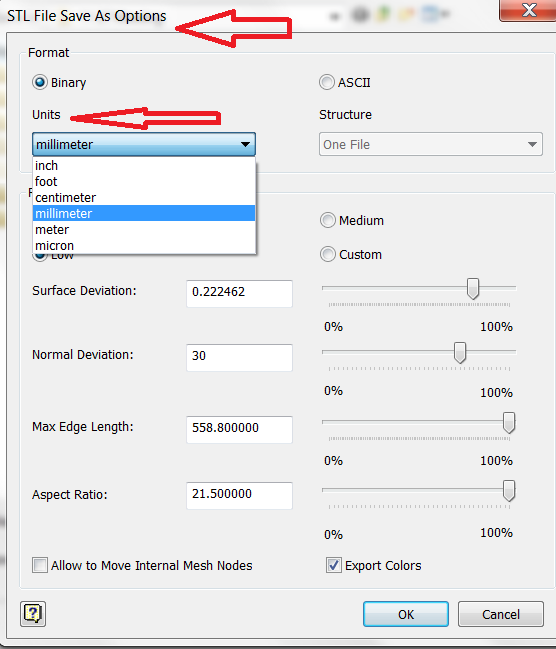 convert Inventorfile to stl - Autodesk Community
