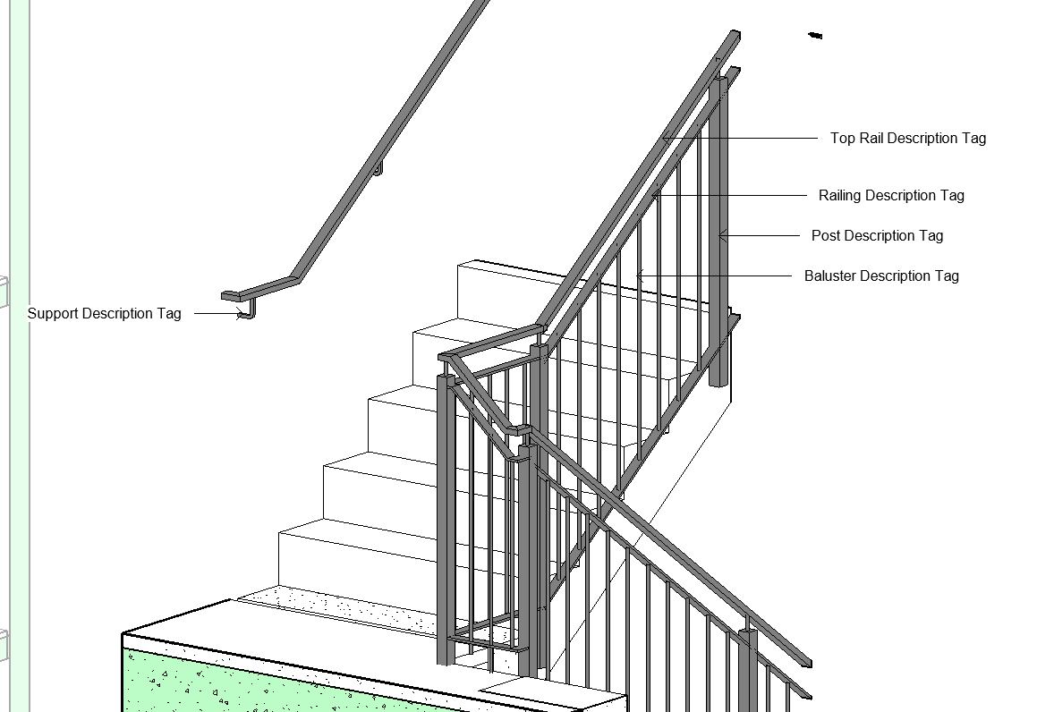 Solved: Tag railing elements separately - Autodesk Community