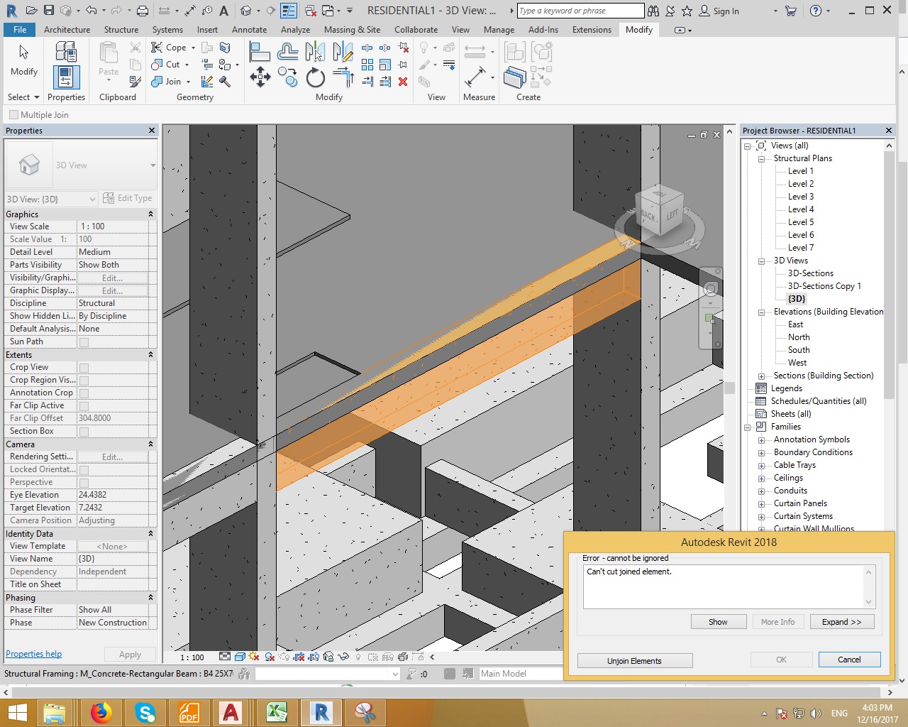 Is there any problem to join a marginal beam with a floor with ...
