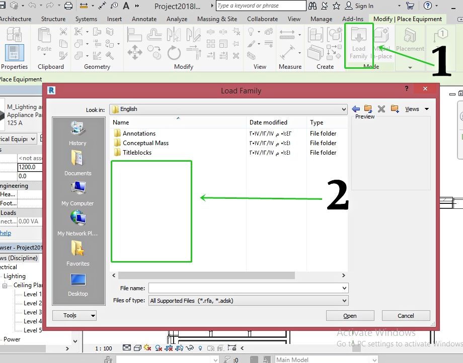 Solved: can't find family files - Autodesk Community