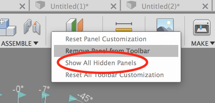 Solved: Modelling icons not appearing. - Autodesk Community
