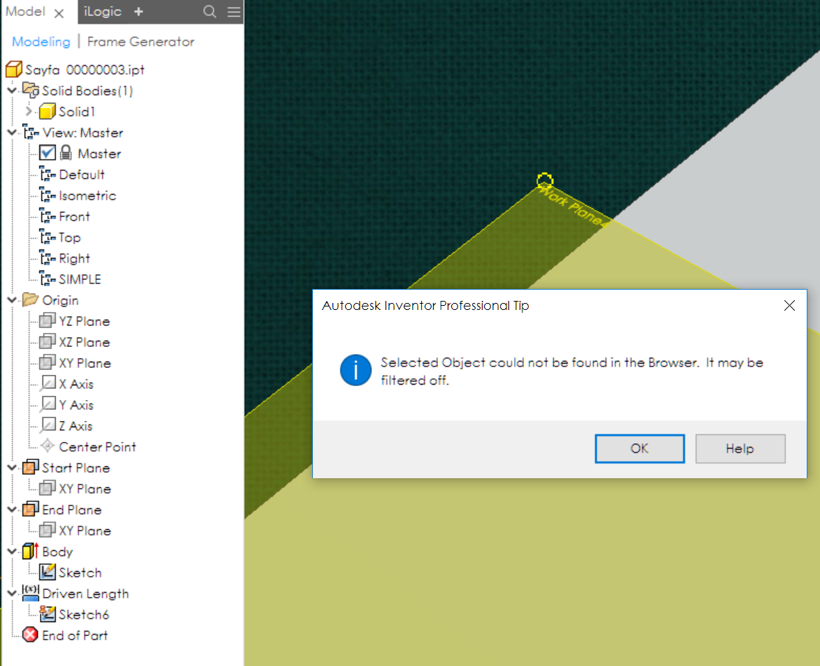 Sketch & Plane Visibility on Frame Generator Parts - Autodesk Community