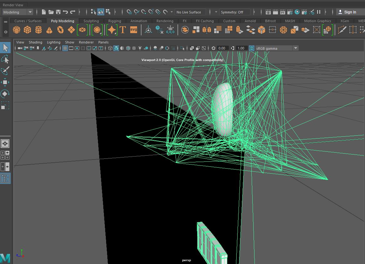 Help >> obj comes in as partial triangles, can't find node editor ...