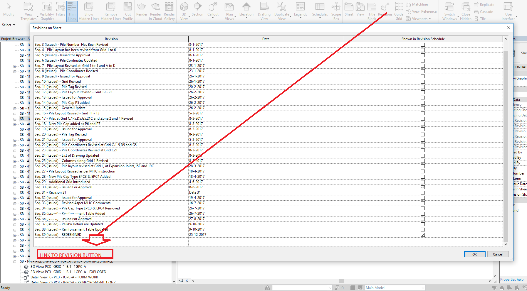 Link to Revison Tab from Revision on Sheet Tab - Autodesk Community