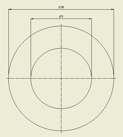 How to create a linear diameter dimension that is horizontal - Autodesk ...