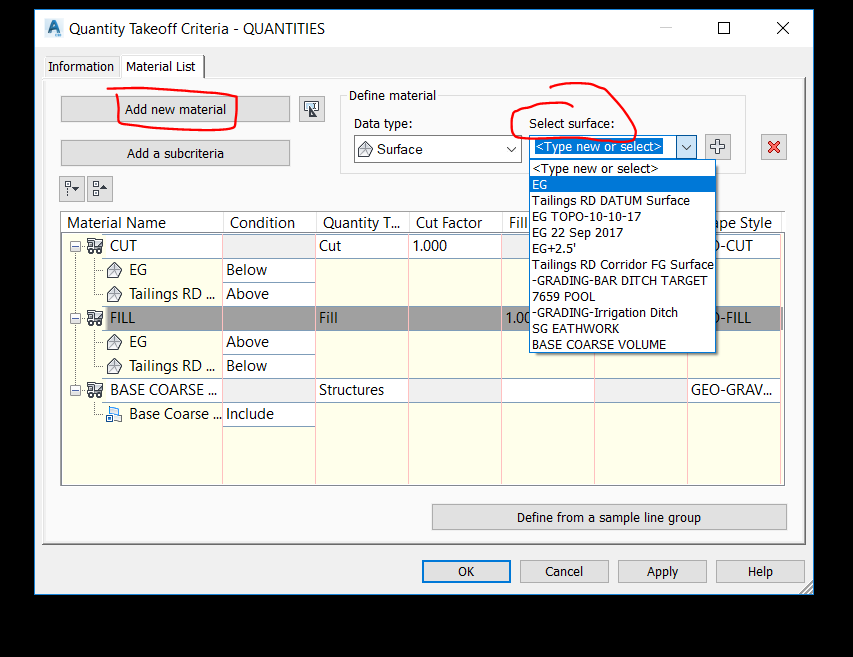 Solved: Volume values from different corridors in one single Volume table (same SL) - Autodesk ...