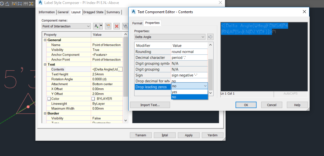 alignment label - Autodesk Community