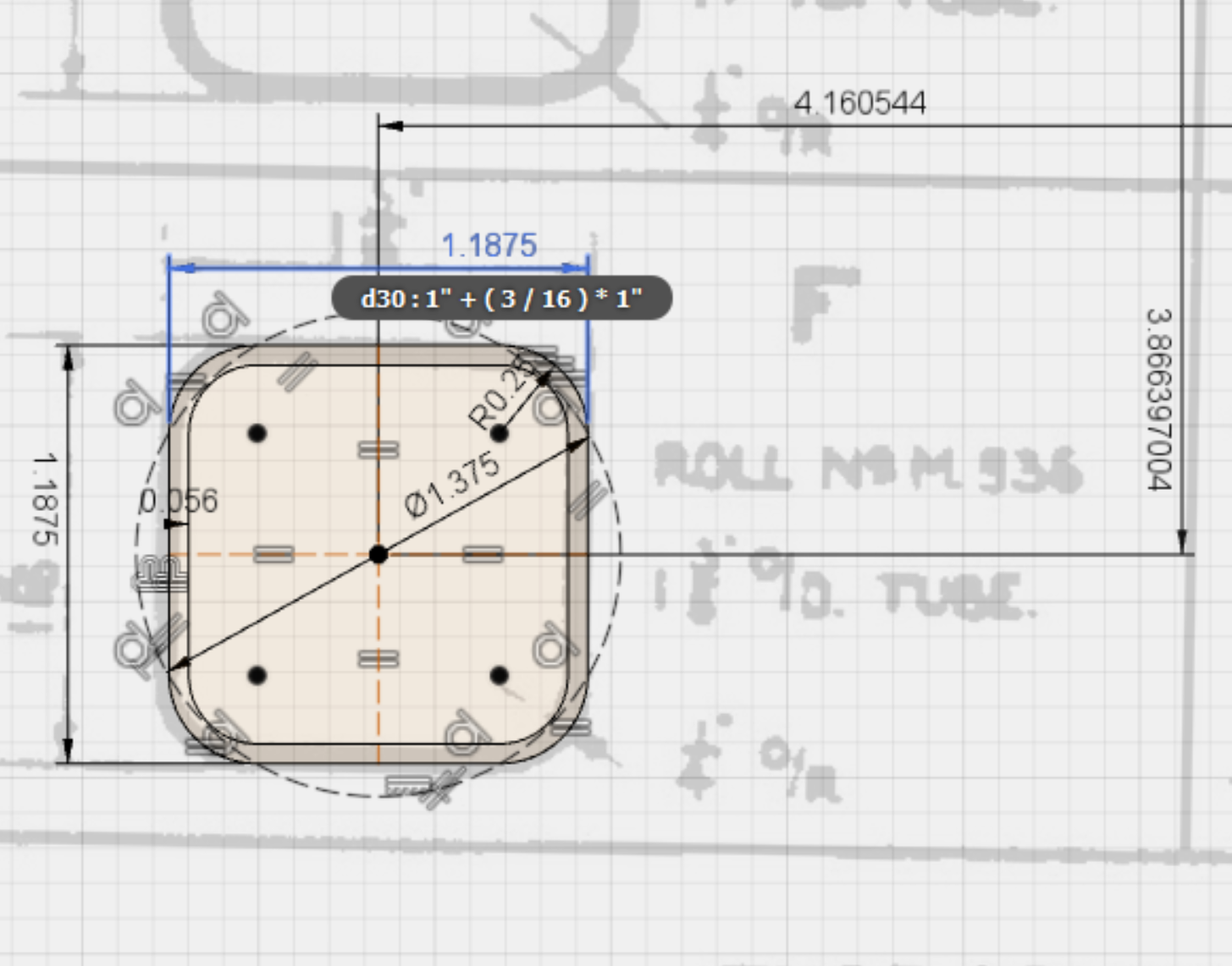 Offset Dimension dislocated from Sketch? - Autodesk Community