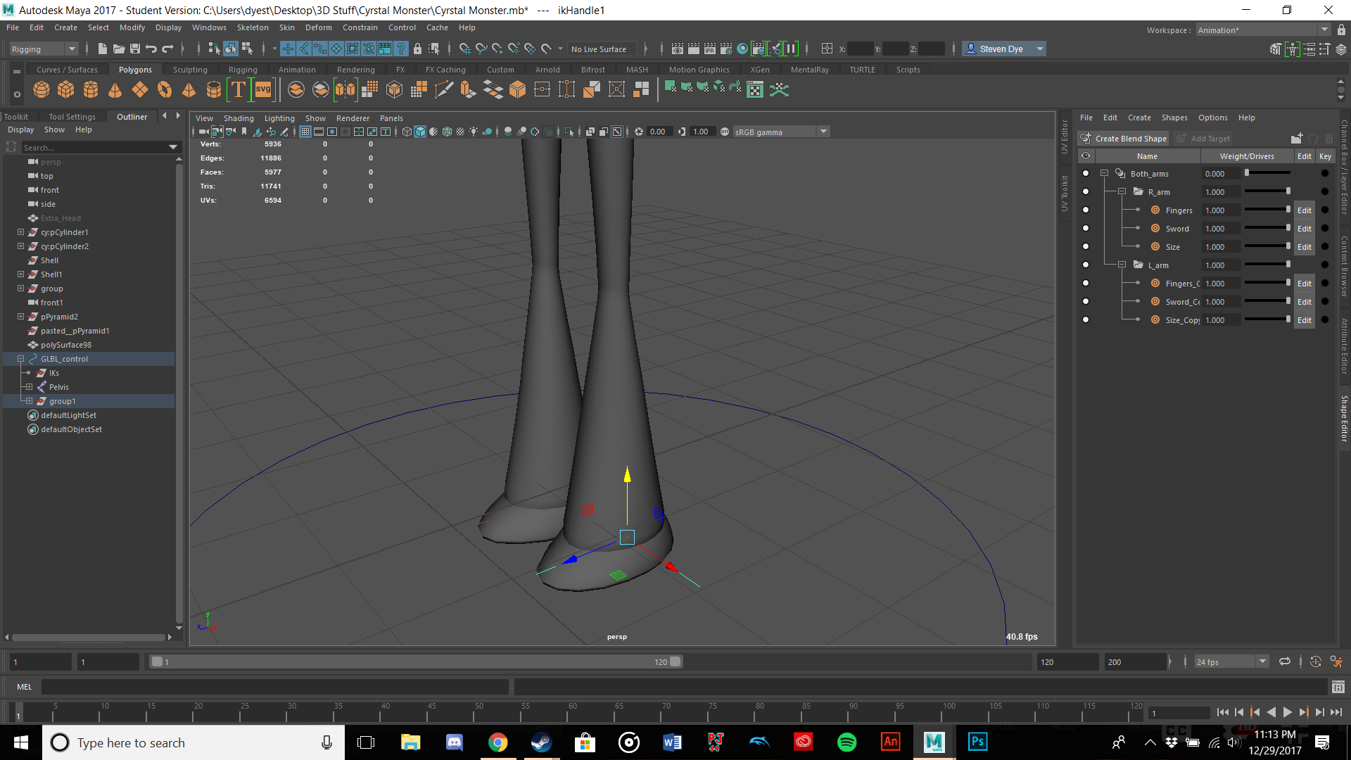 Solved: Funkey IK legs - Autodesk Community