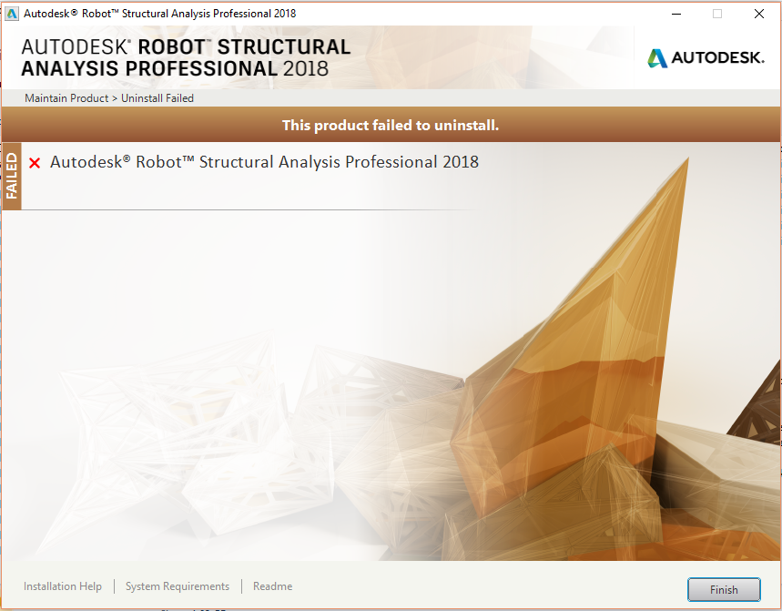Robot crashing and cannot uninstall - Autodesk Community