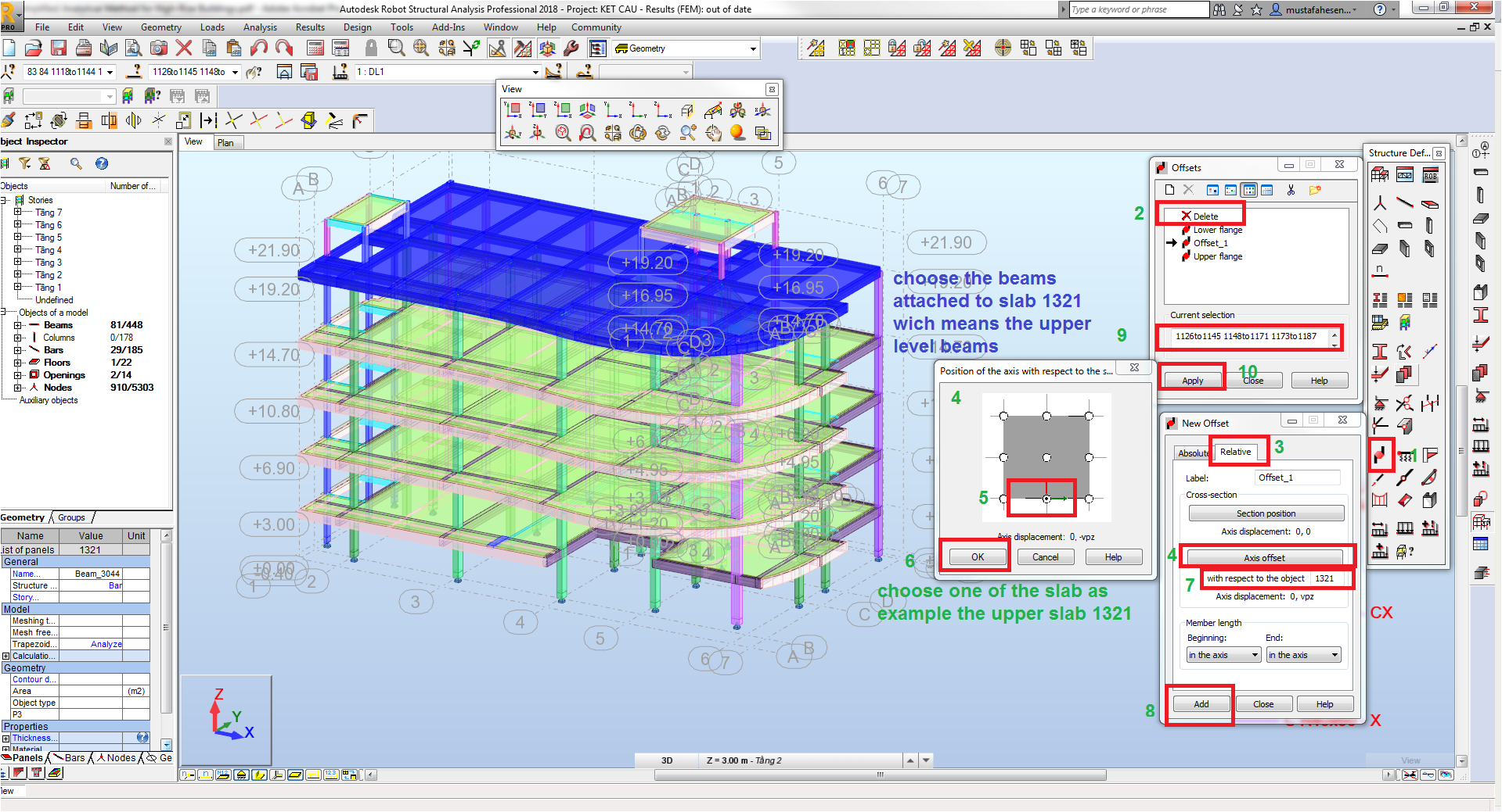 Solved: Offsets in robot structural analysis - Autodesk Community