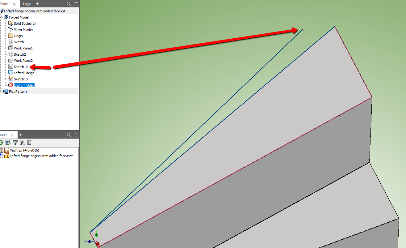 Solved: Lofted Flange between 3 sketches Inventor 2017 - Autodesk Community