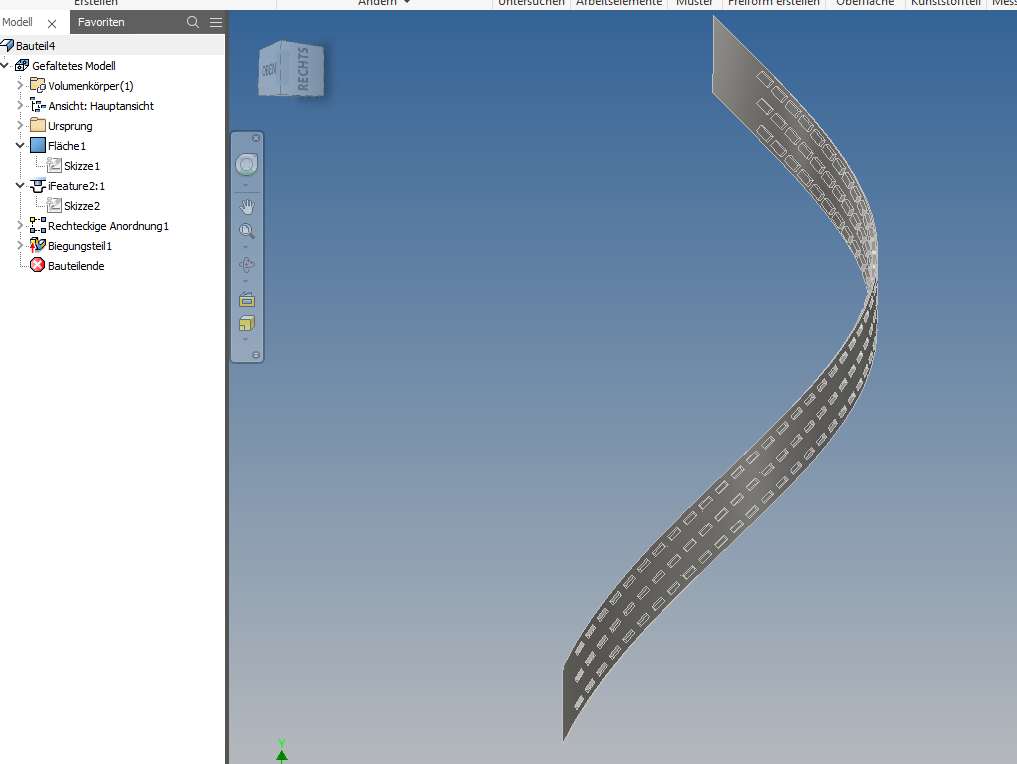 Solved: How to create spiral cylinder with lovers in sheetmetal.Plz ...