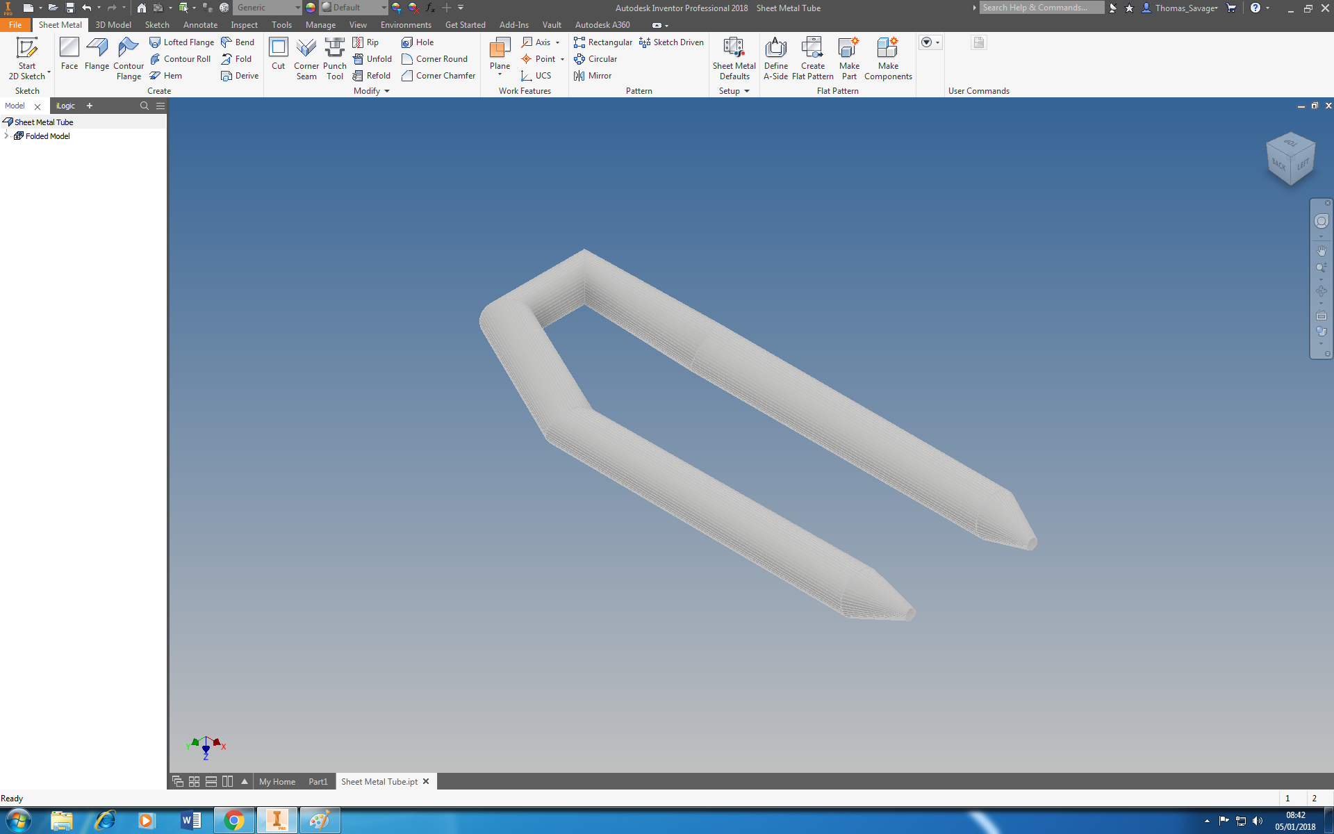 Solved Inventor Sheet Metal Pipe Boat Cut Flat Pattern Page 2 Autodesk Community 