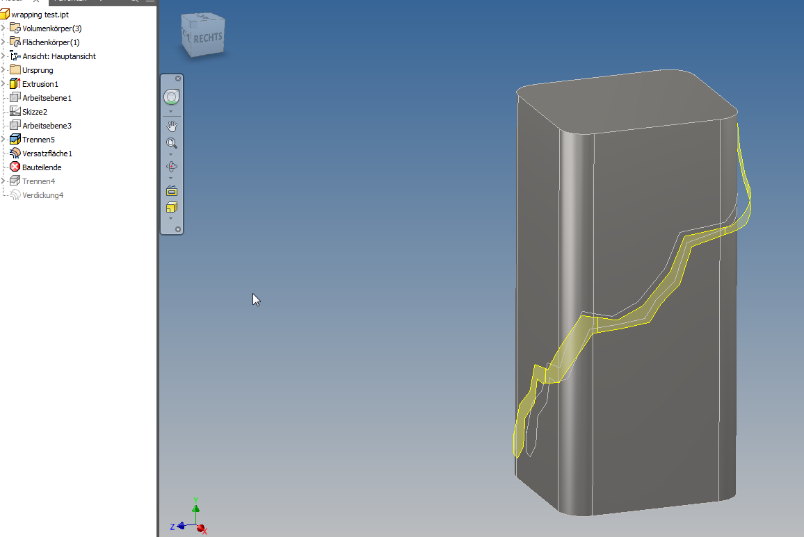 Solved: Inventor wrapping emboss to face - Autodesk Community