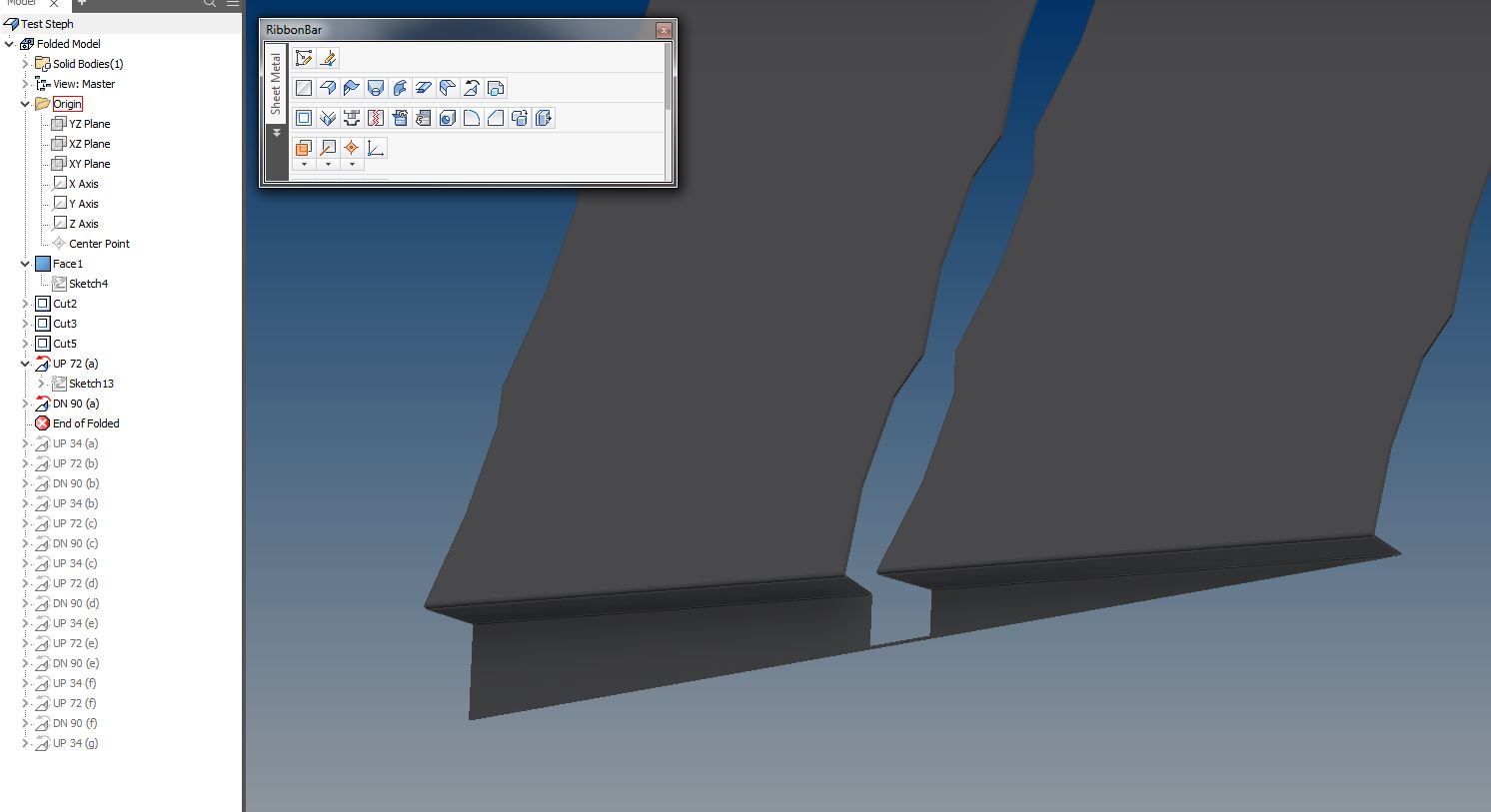 Solved: Inventor 2016 Sheet Metal Trouble Creating Flat Pattern With 2° Skew Twist - Page 2 ...