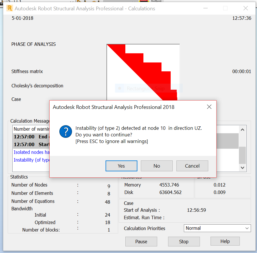 Solved: Isolated Nodes Have Been Found - Dead/Live Load Analysis - Autodesk Community