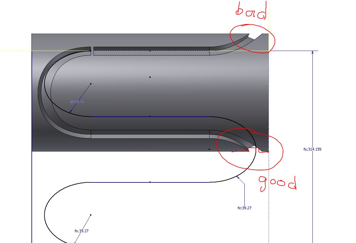 Solved: SWEEP PROFILE AROUND CIRCULAR FACE - Autodesk Community