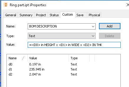Solved: Inventor Combine 2 Dimensions Into 1 User Parameter - Autodesk Community