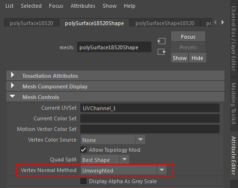 Solved: Maya 2018.2: Weird vertex normal (relative to 3ds Max ...