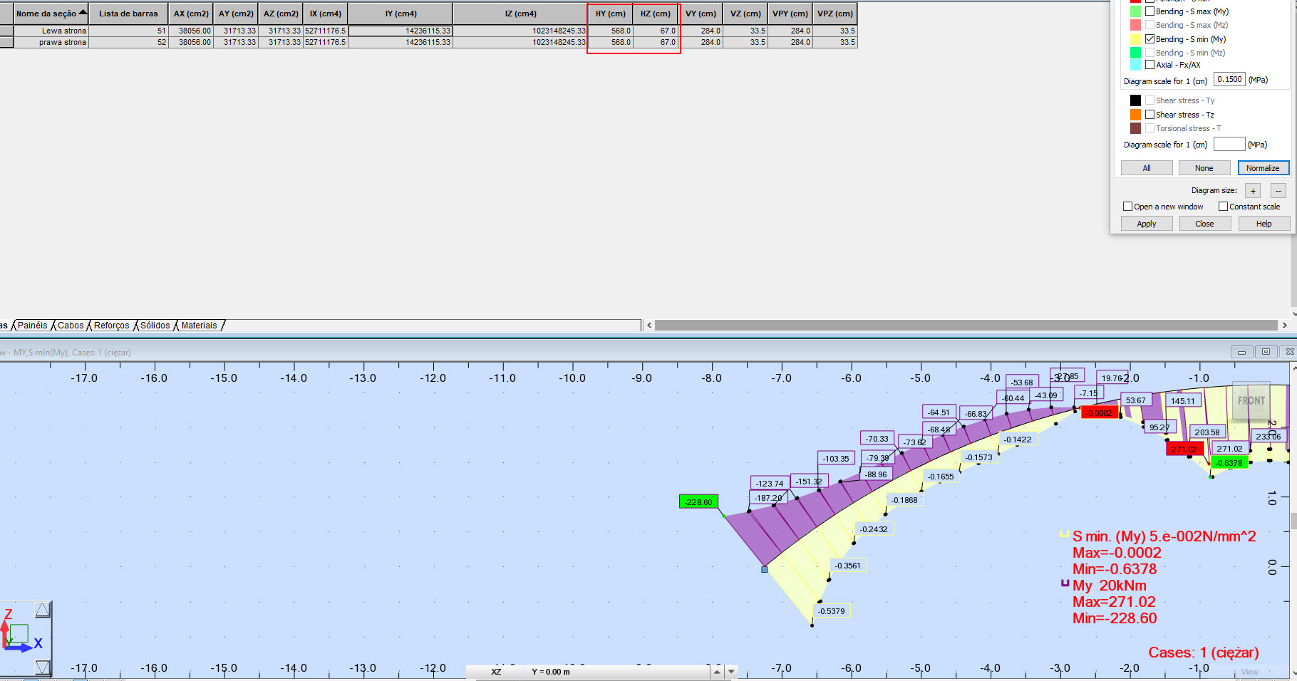 Solved: Weird results of calculating arc constructions (innormal bending moment) - Autodesk ...