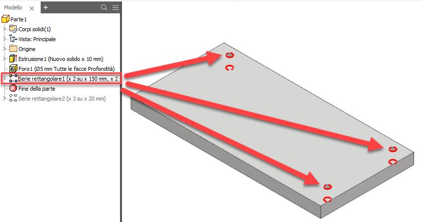 Solved: Patterning a seed component that is already part of another pattern - Autodesk Community