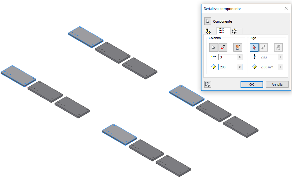 Solved: Patterning a seed component that is already part of another pattern - Autodesk Community