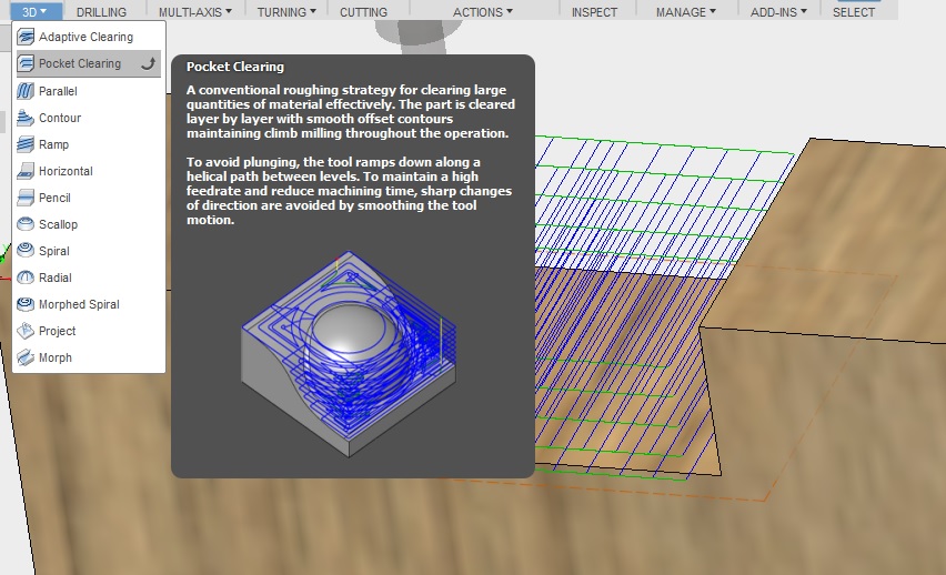 Solved: 3D Pocket Excess Retraction and Lead Ins... how do I remove ...