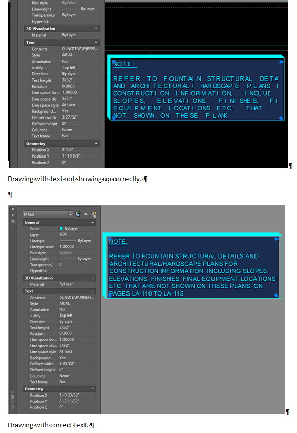TEXT - Autodesk Community