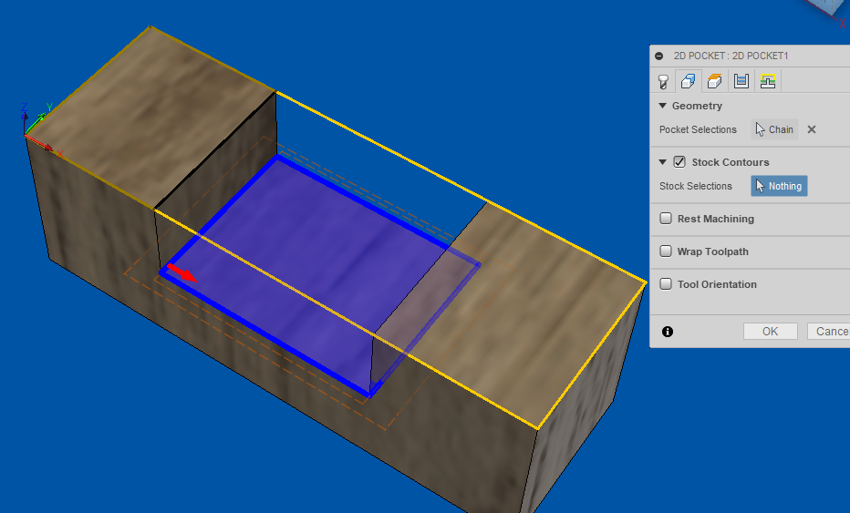 Solved: 3D Pocket Excess Retraction and Lead Ins... how do I remove ...