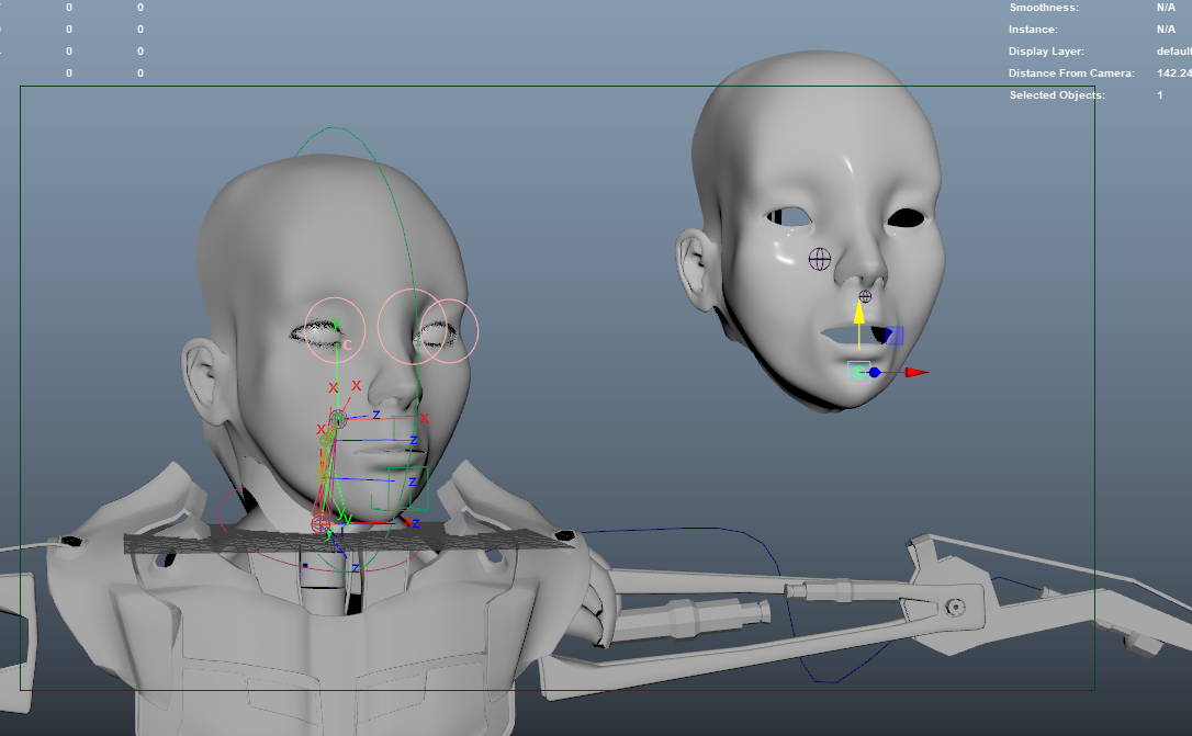 Solved: Blendshape head not following original head - Autodesk Community