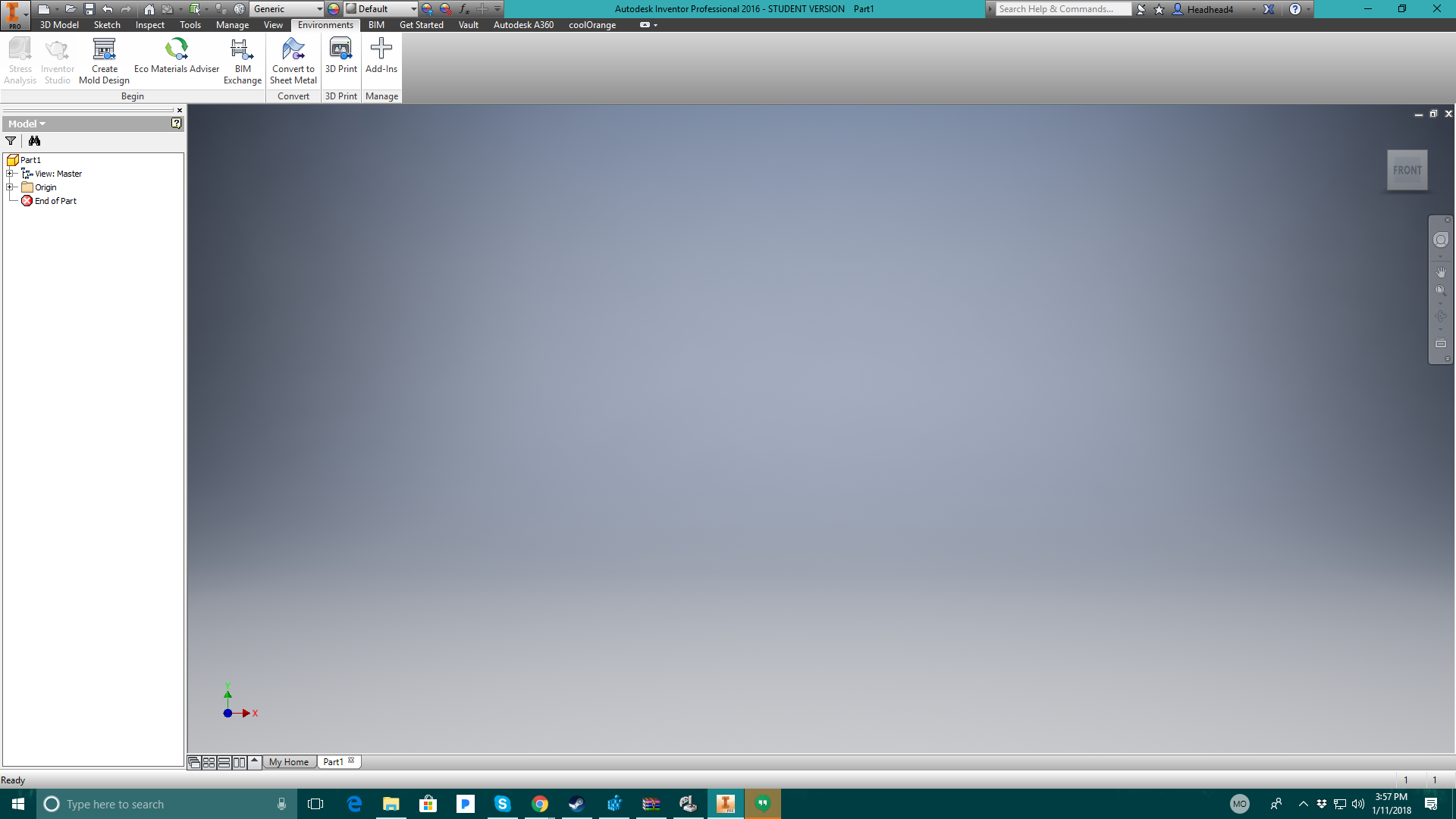 Solved: Stress Analysis and Inventor Studio greyed out - Autodesk Community