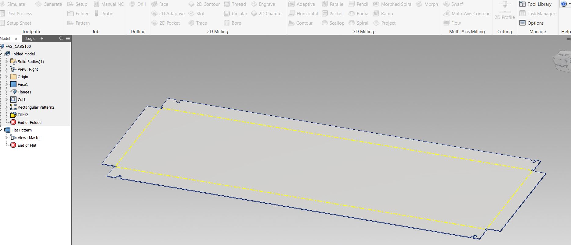 Solved: Flat pattern export to new part - Autodesk Community