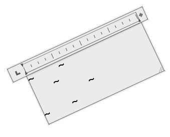 Showing liquid inside a container within the drawing workspace ...