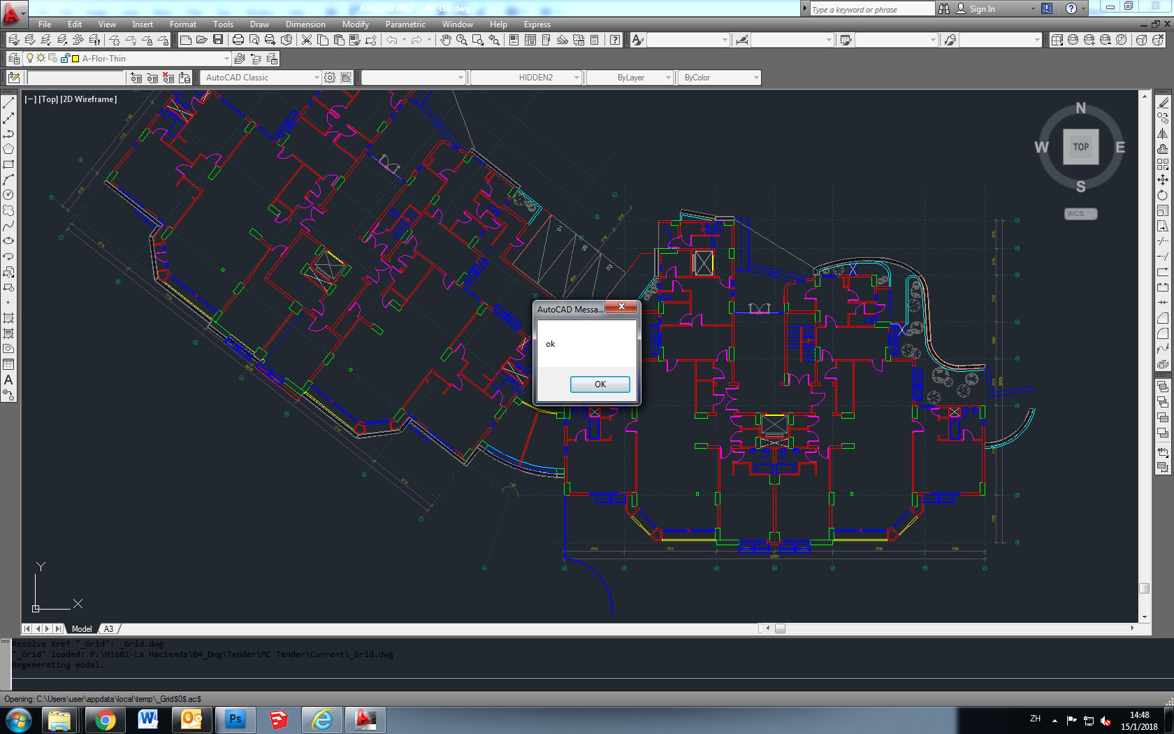 Autocad Pop out massage error - Autodesk Community