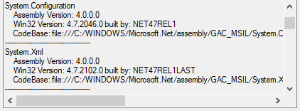 FATAL ERROR: Unhandled e0434352h Exception at 619a9d98h,7ea79d98h ...