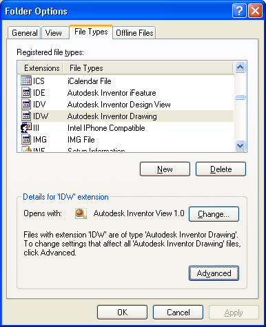 Inventor View 2013 File Associations - Autodesk Community