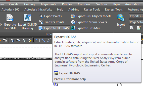 Solved Exportar Coordinates To Xls File From Cross Sections Autodesk Community